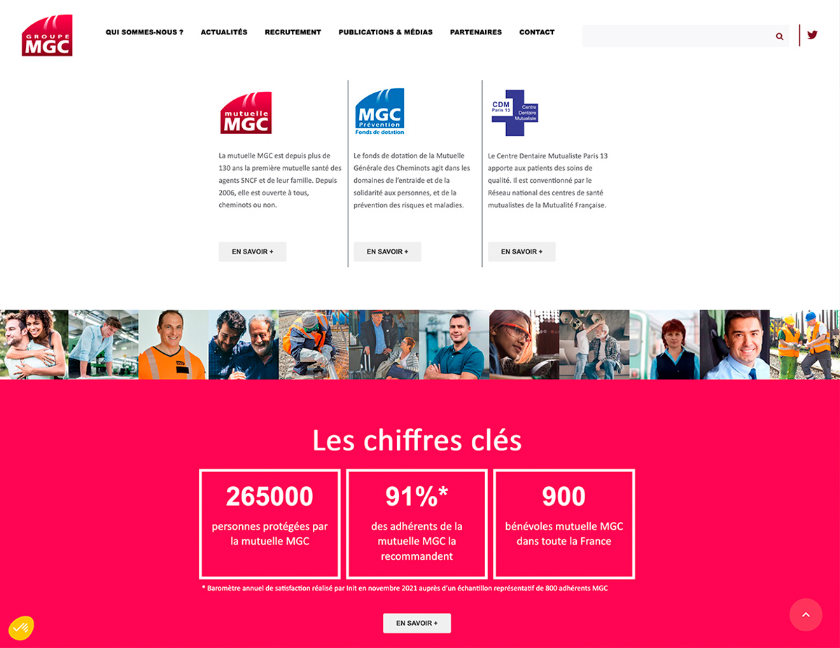 GROUPE MGC SITE INSTITUTIONNEL - QUATREBIS